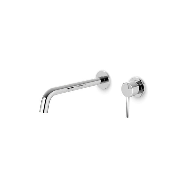 Round In-Wall Single Handle Lavatory Faucet with Extended Spout – Miami ...