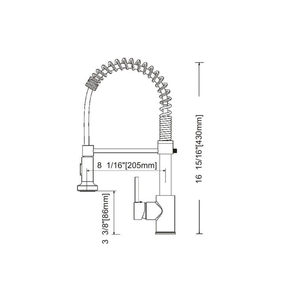 Commercial Style Kitchen Faucet – Miami Design Center